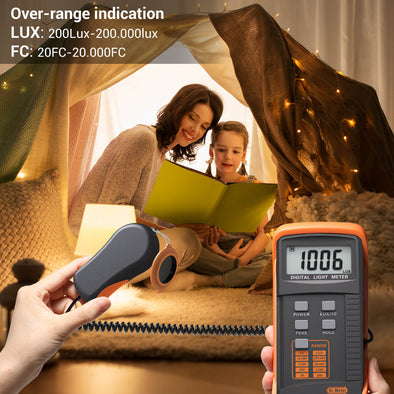 Digital Light Meter, LX1330B, Dr.meter